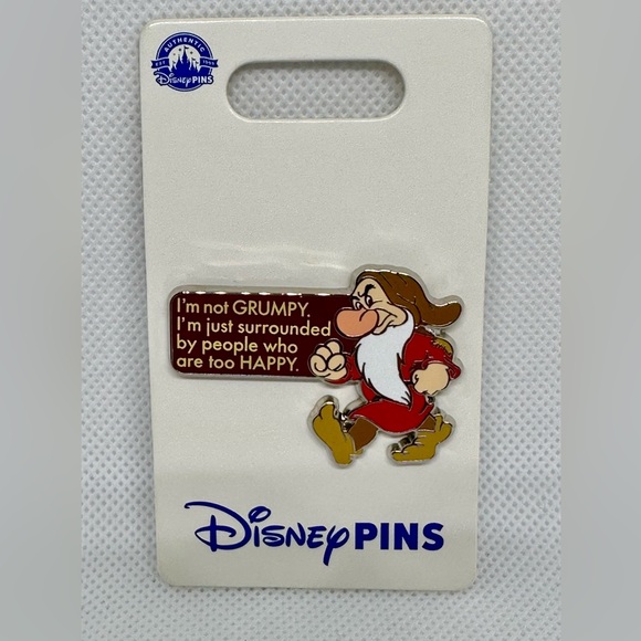 Disney | Accessories | 224 Disney Parks Grumpy Snow White Seven Dwarfs ...